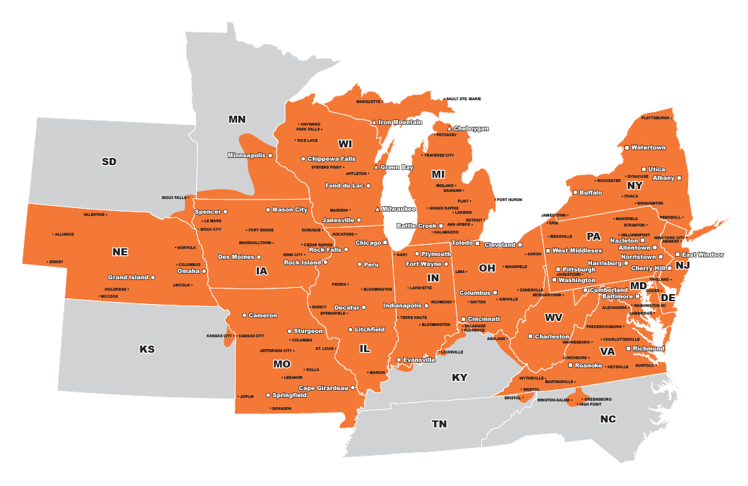 Transit Time Calculator – Dohrn Transfer Company